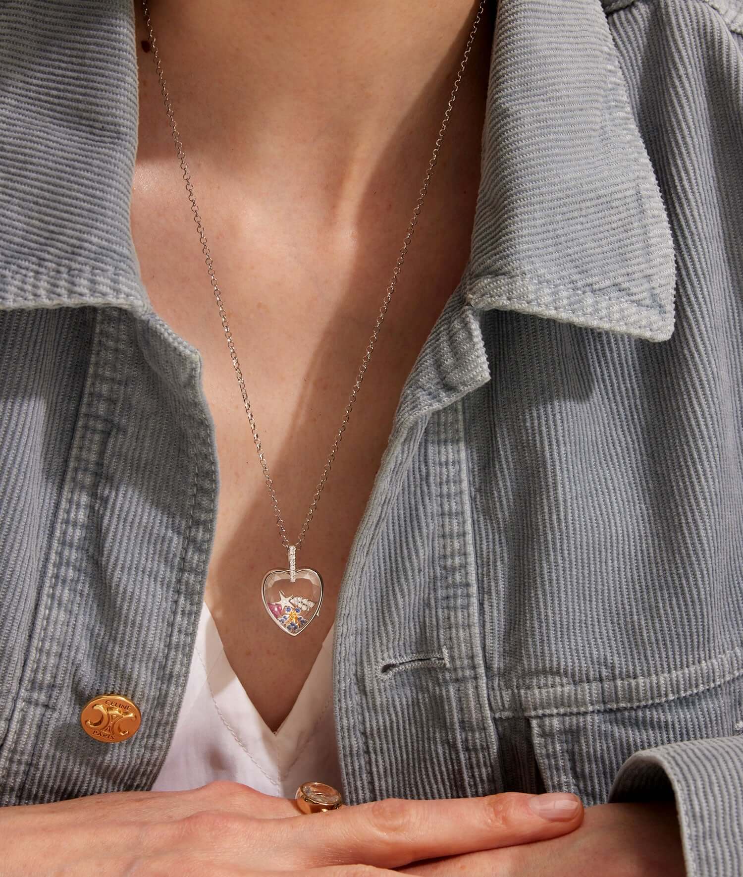 White Gold Lockets | Necklaces Lockets | Loquet London