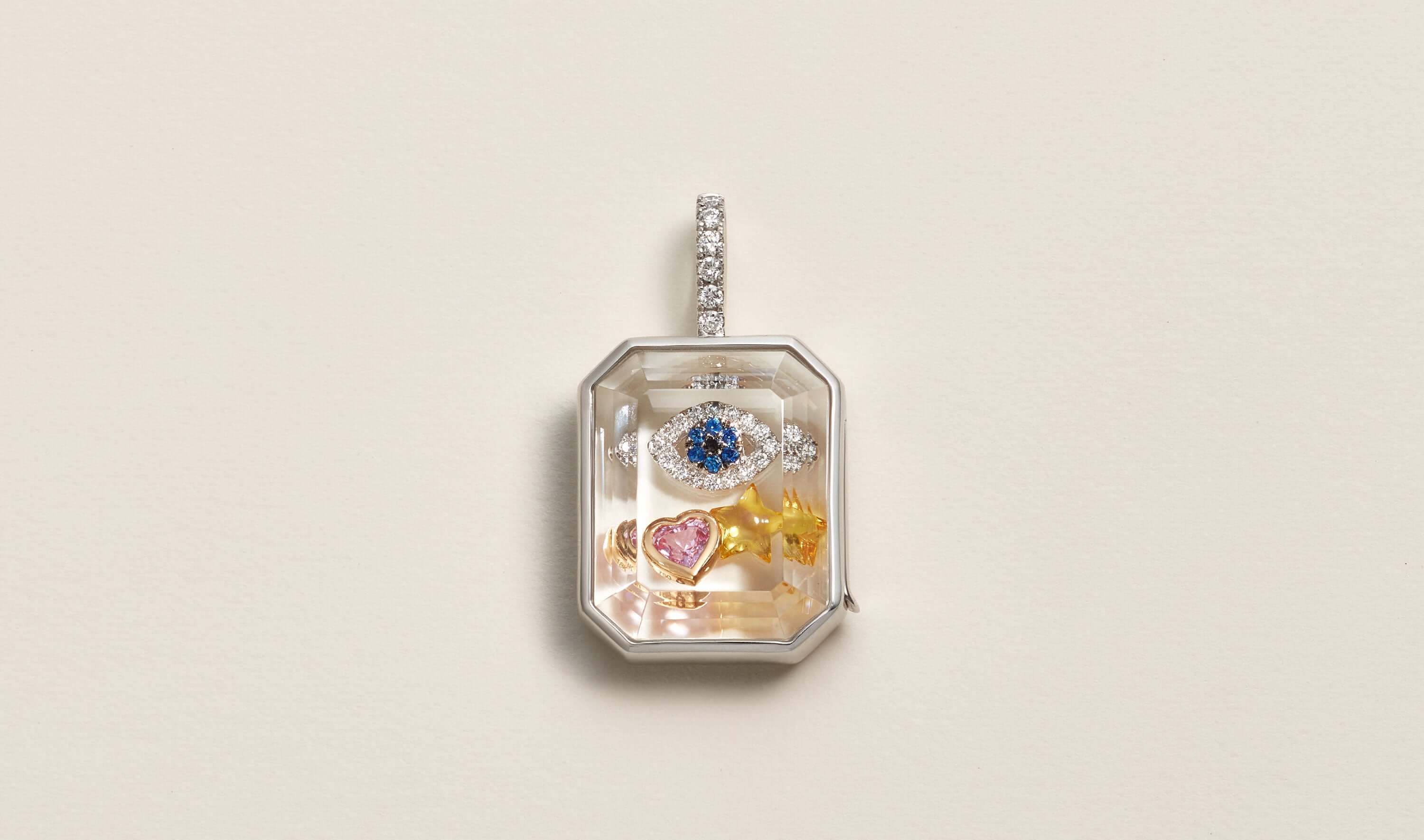 White Gold Lockets | Necklaces Lockets | Loquet London