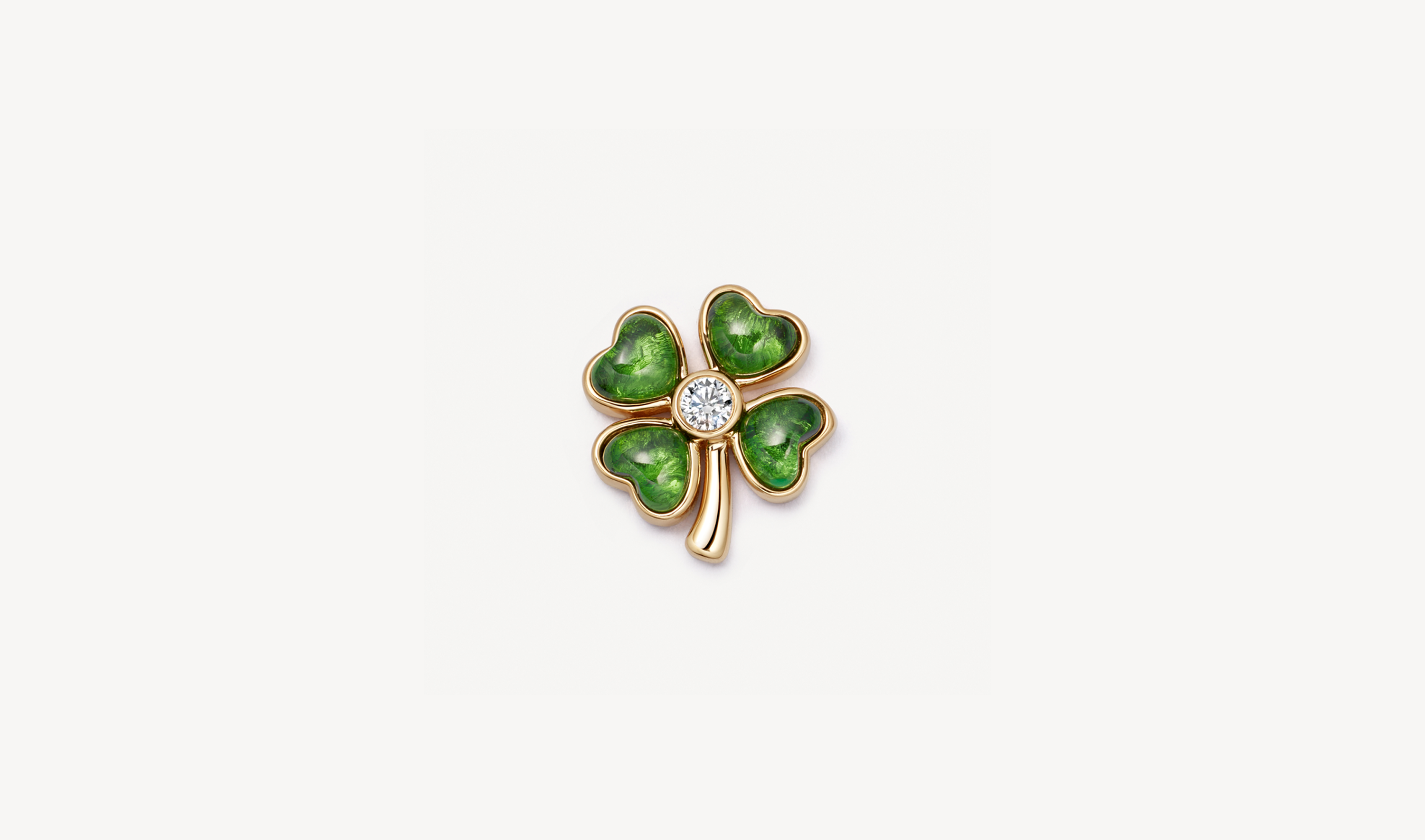 Four Leaf Clover Charm | Big Luck | Loquet London