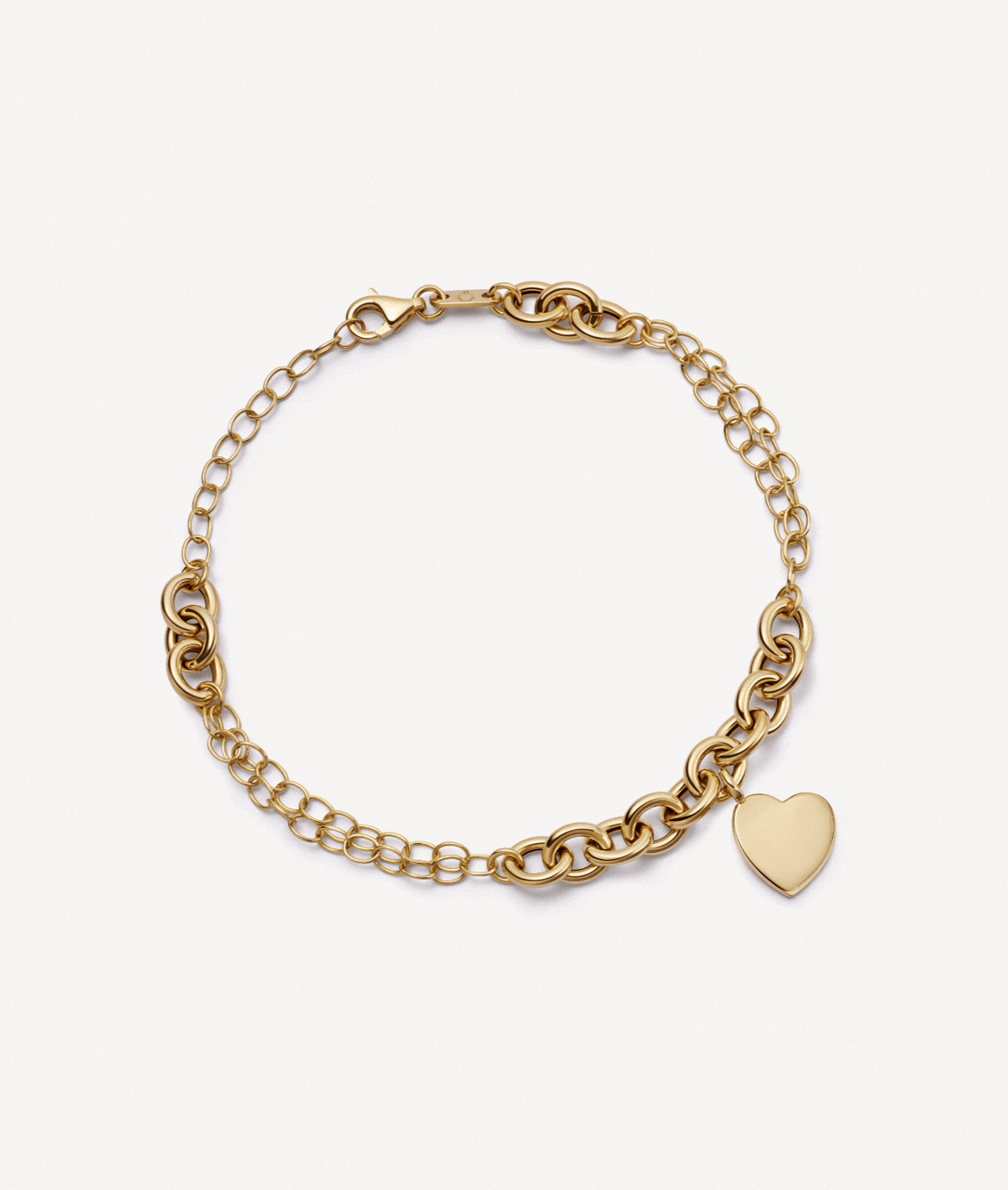 14k Gold Charm Bracelets - Personalised & Meaningful Jewellery | Loquet ...
