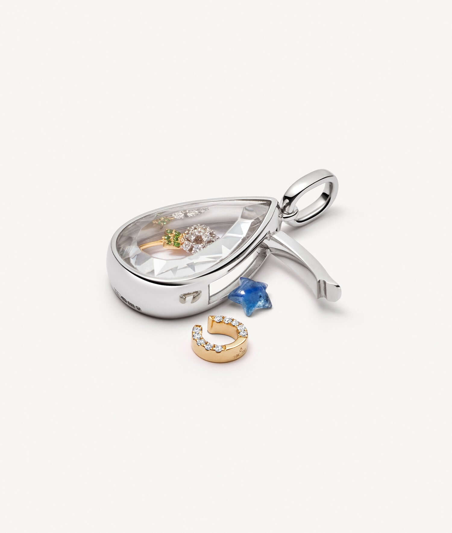White Gold Lockets | Necklaces Lockets | Loquet London