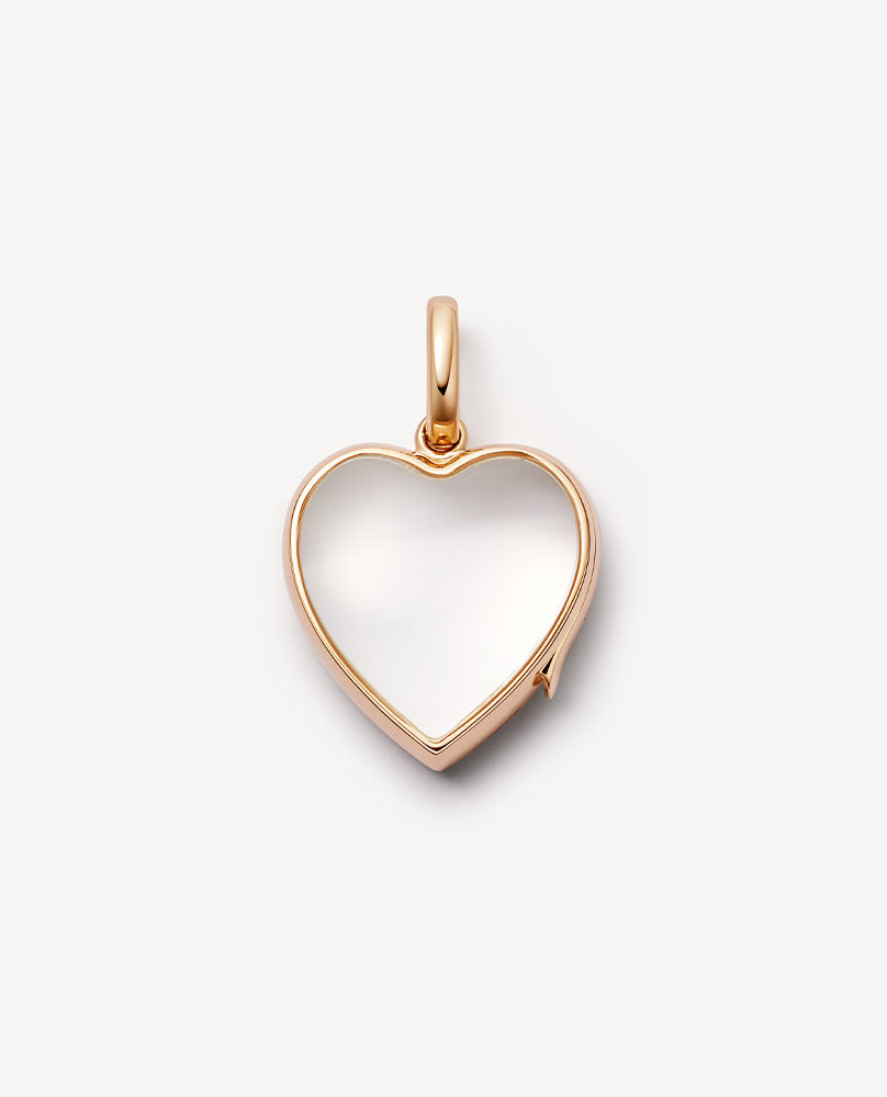 Rose Gold Locket Necklace | 9K, 14K & 18K | Loquet London