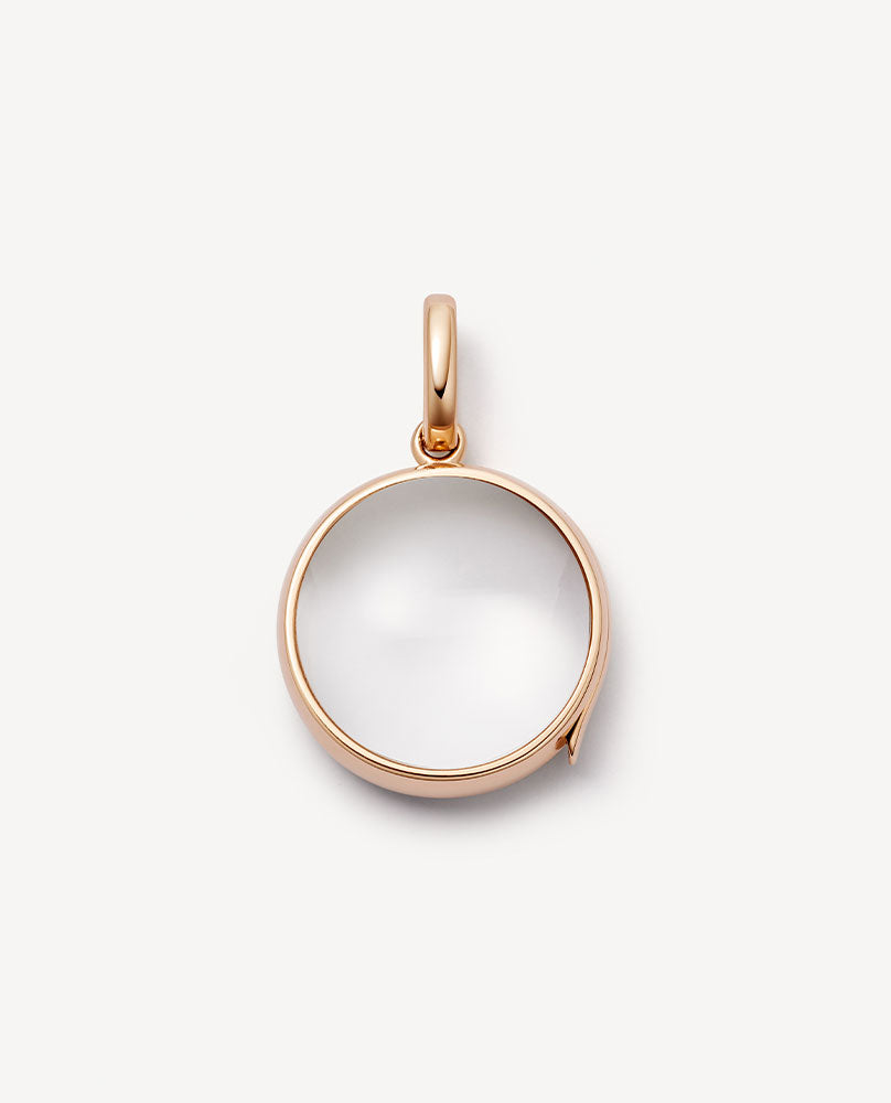 Rose Gold Locket Necklace | 9K, 14K & 18K | Loquet London
